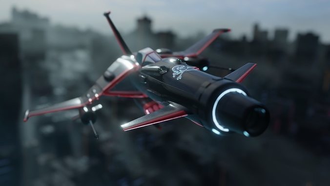 Space Wolf SW-190 3D model | CGTrader