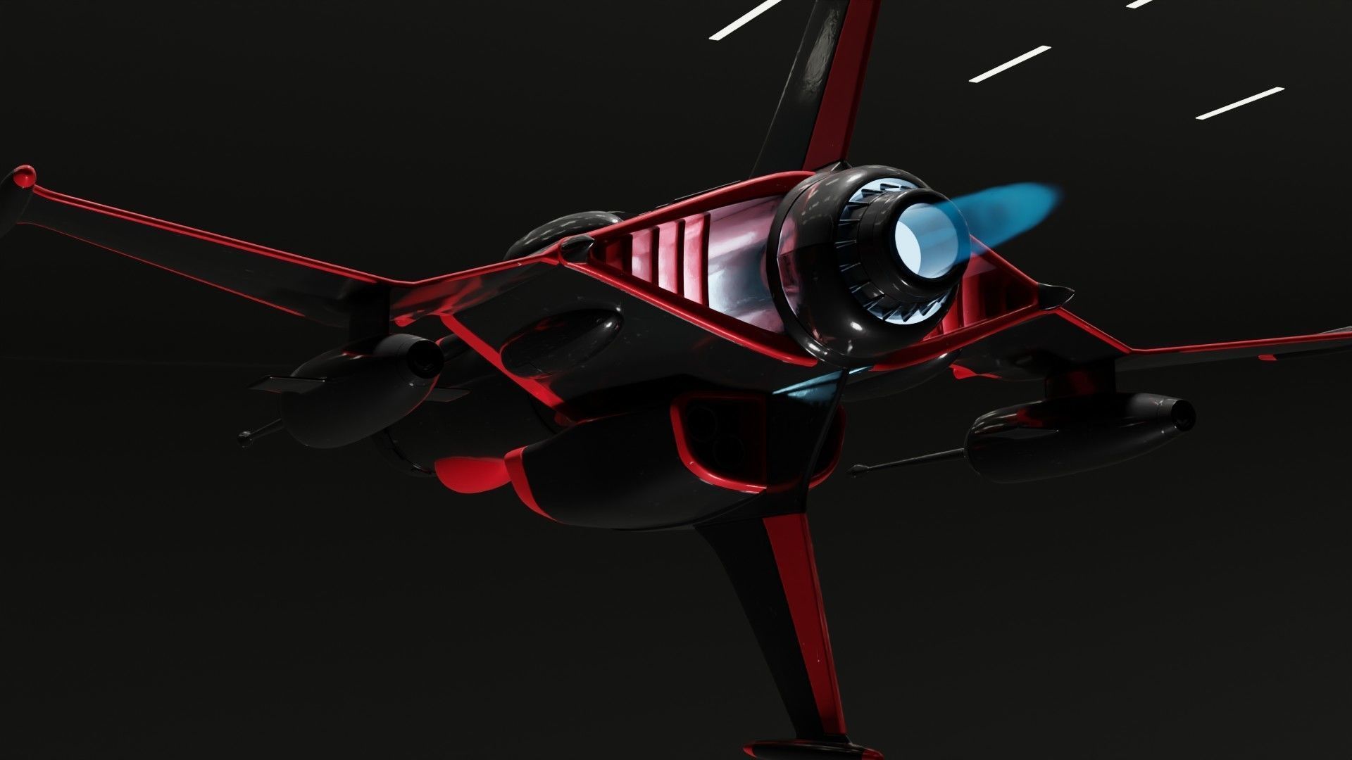 Space Wolf SW-190 3D model | CGTrader