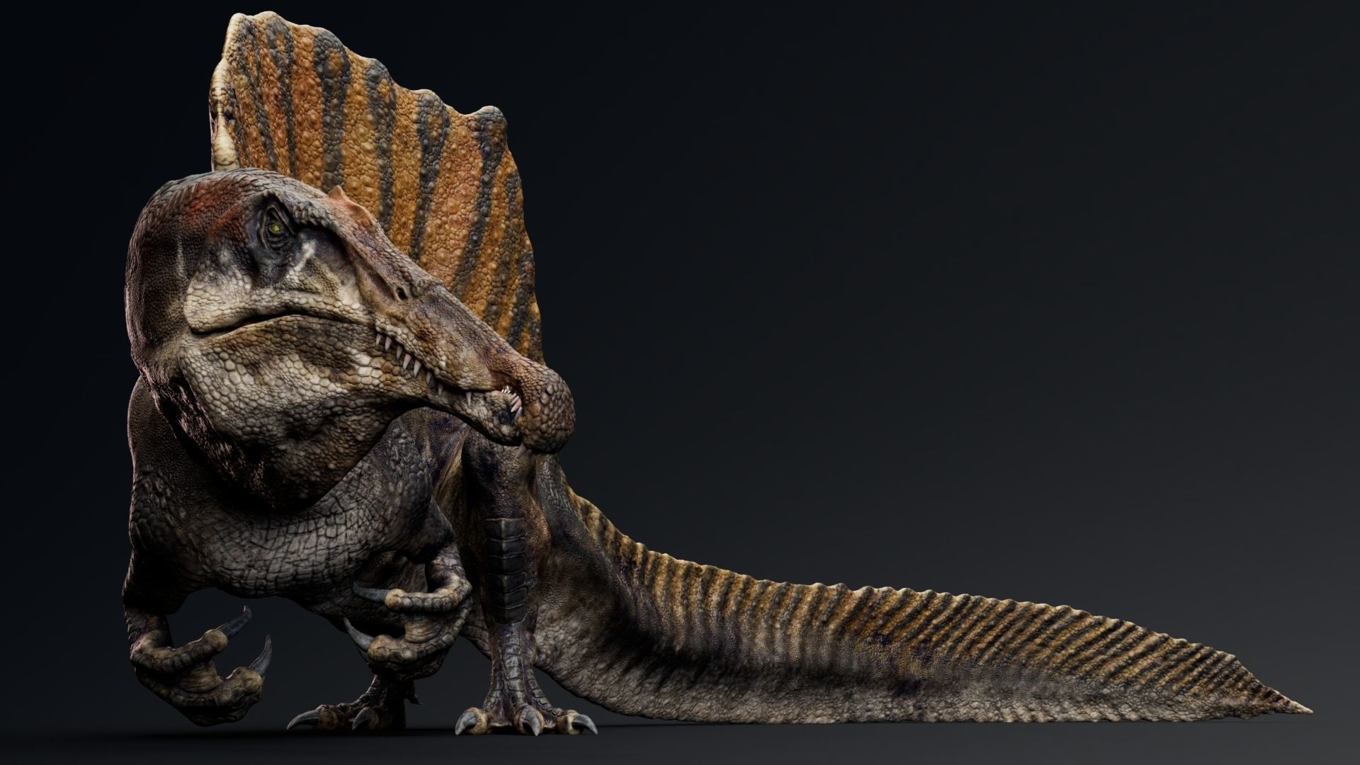 3D model Spinosaurus 2020 Unreal Engine and Unity Projects VR / AR ...