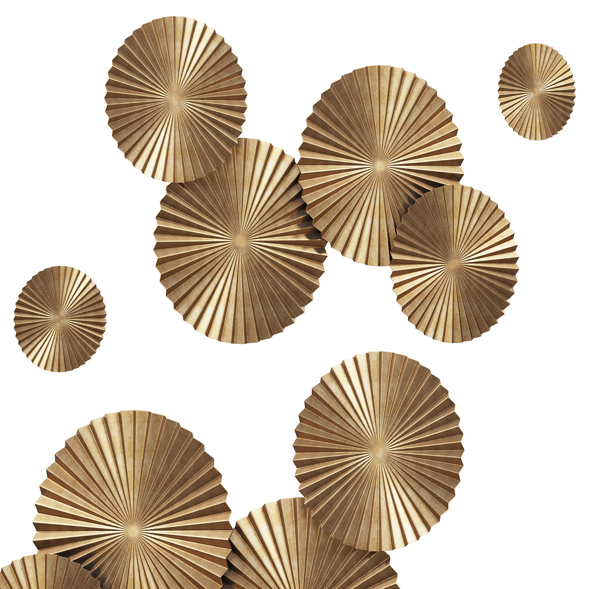 Everly quinn 6 piece sunburst 3D model | CGTrader