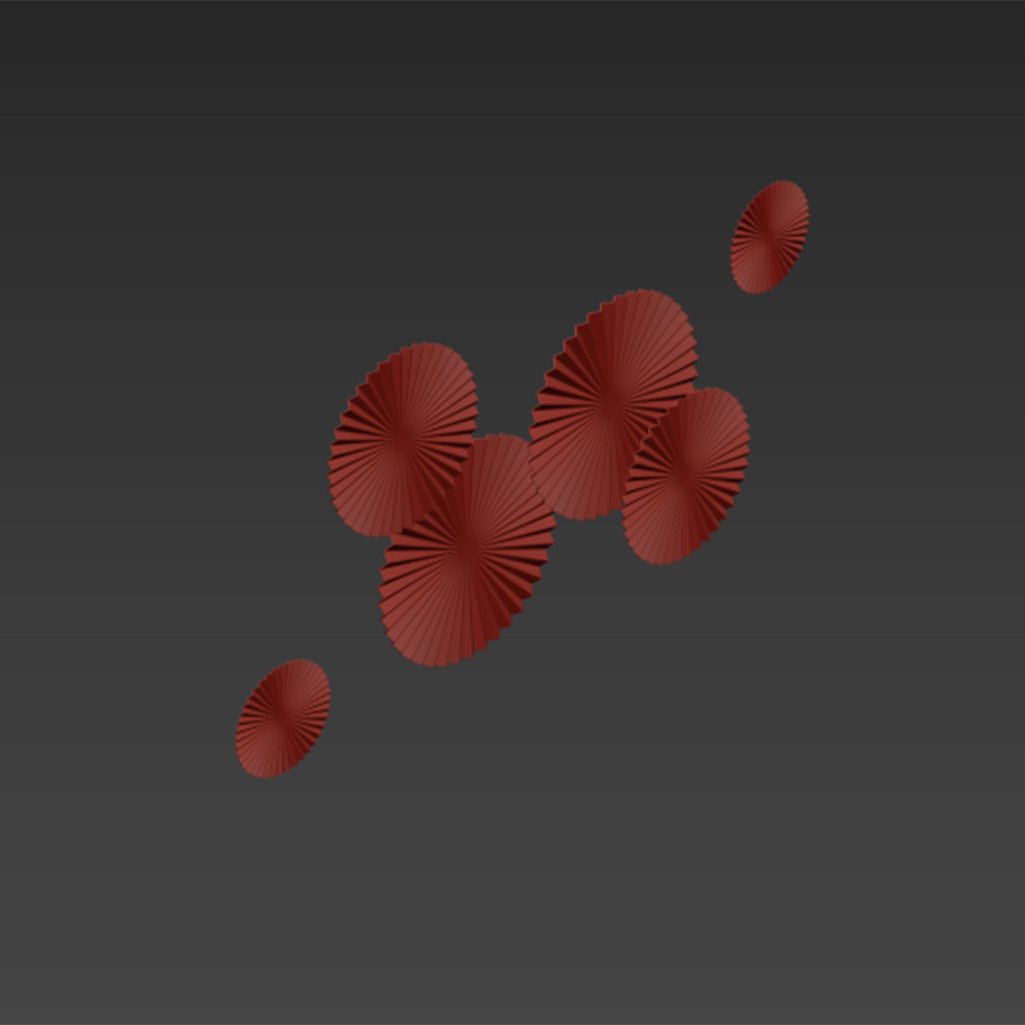 Everly quinn 6 piece sunburst 3D model | CGTrader