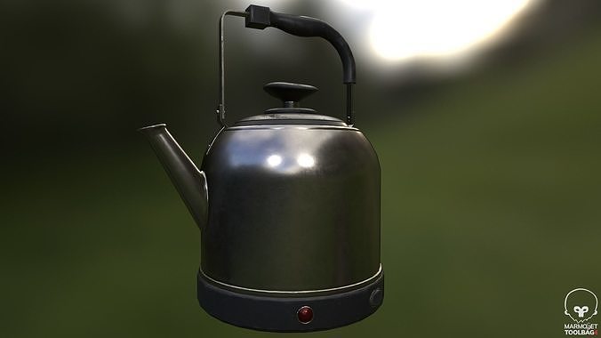 3D model electric tea kettle VR / AR / low-poly | CGTrader