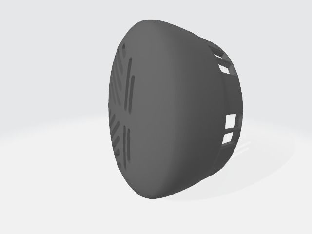 C5GB mechanical siren shell 3D model 3D printable | CGTrader