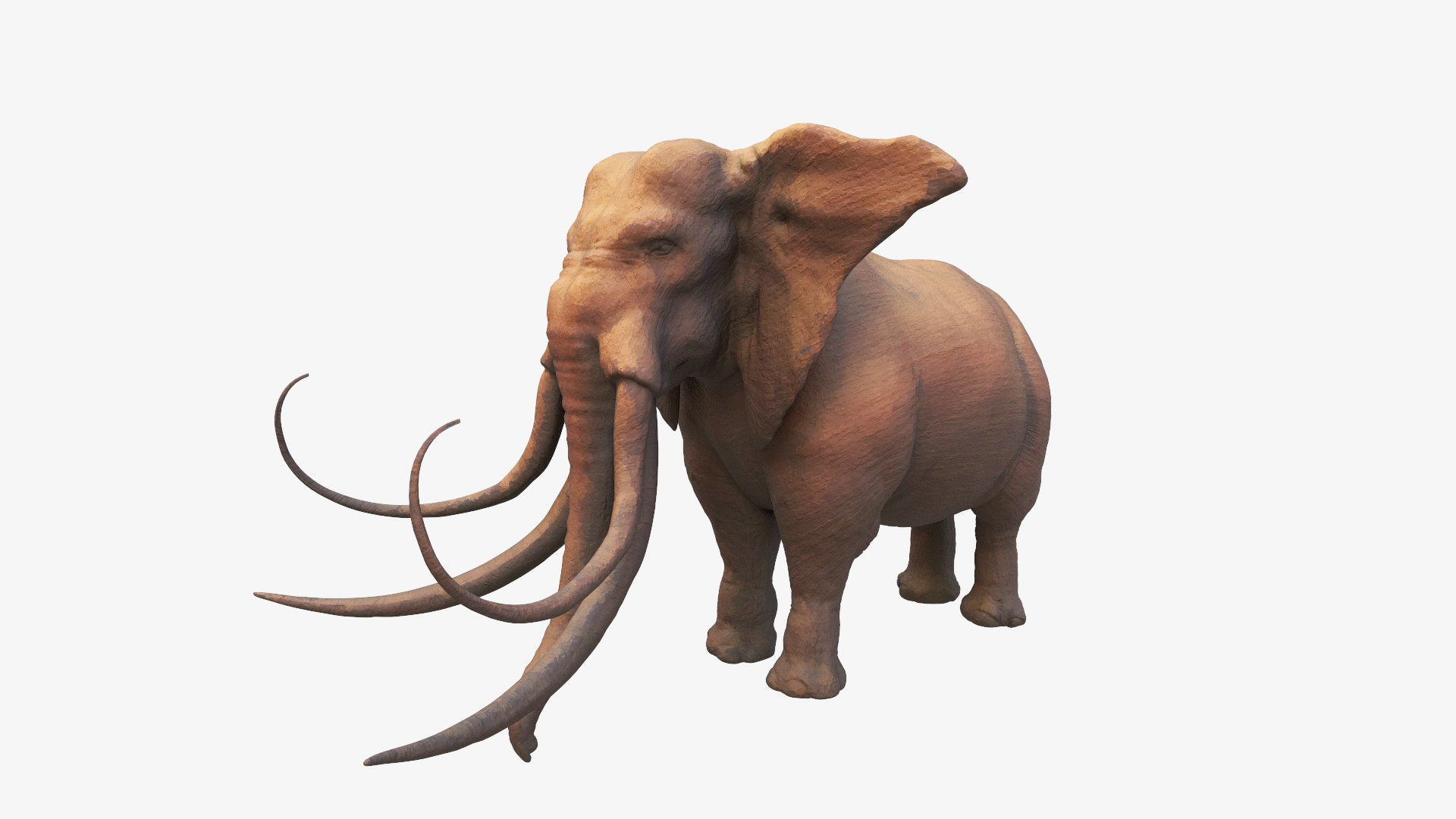 elephant mammoth creature 3d model 3D model | CGTrader