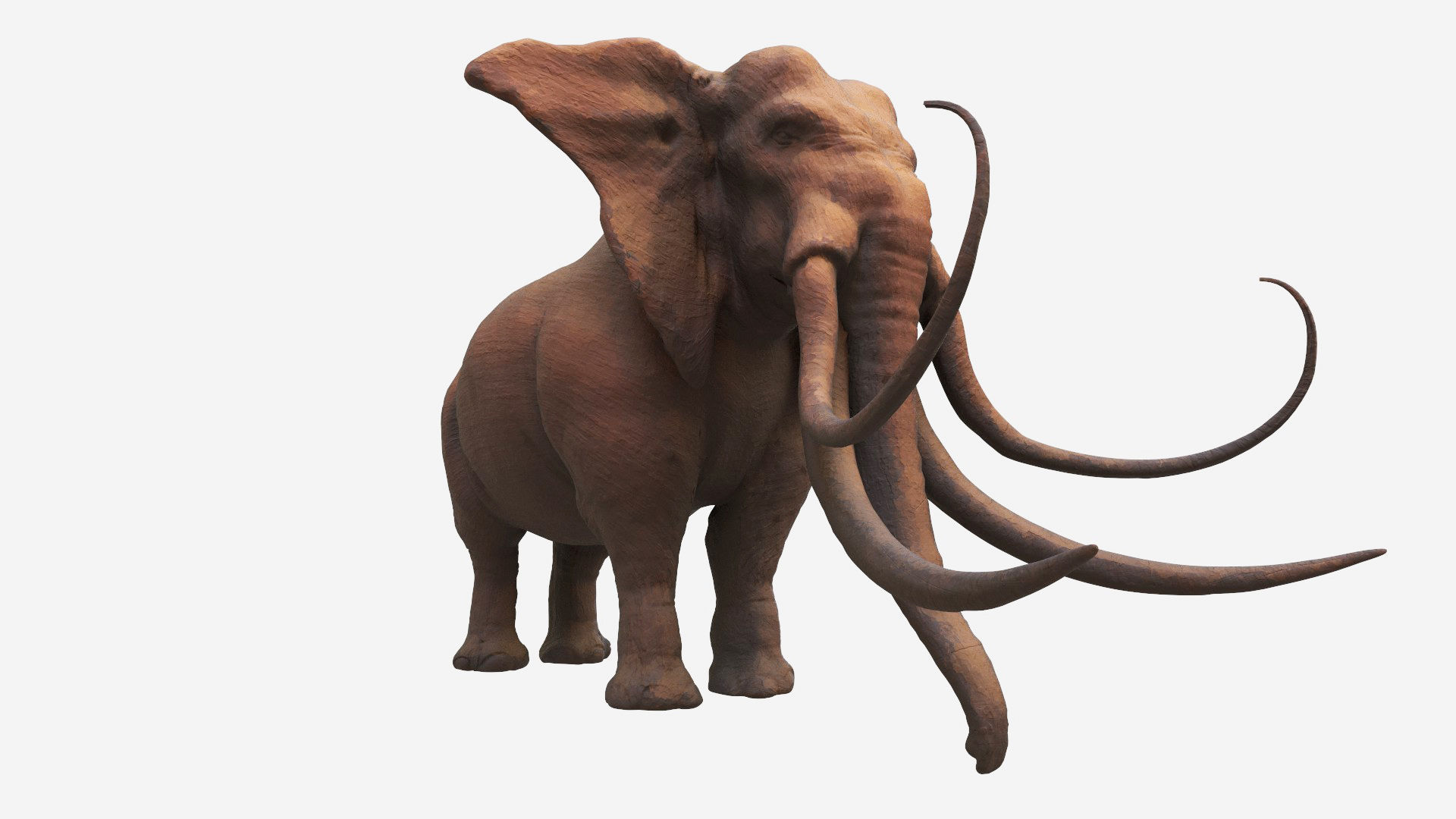 elephant mammoth creature 3d model 3D model | CGTrader