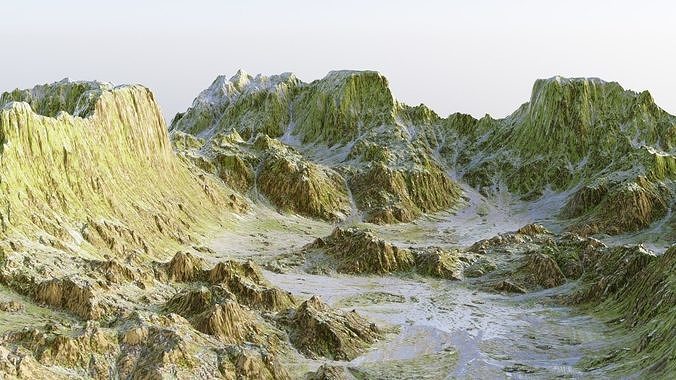 Landscape 3D model | CGTrader