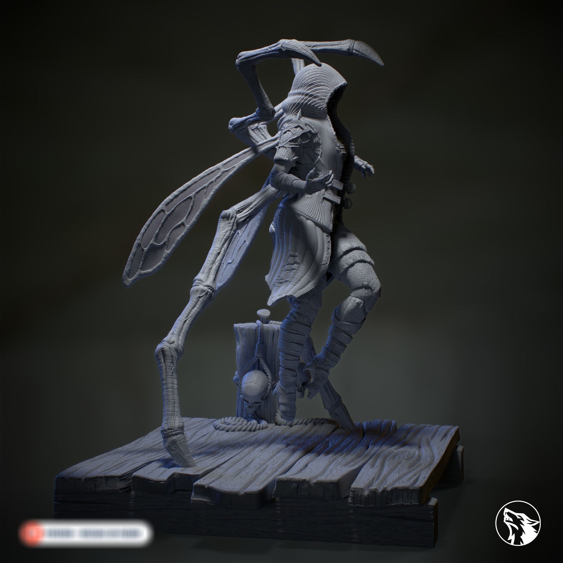 D Vorah Mortal Kombat 3D model 3D printable | CGTrader