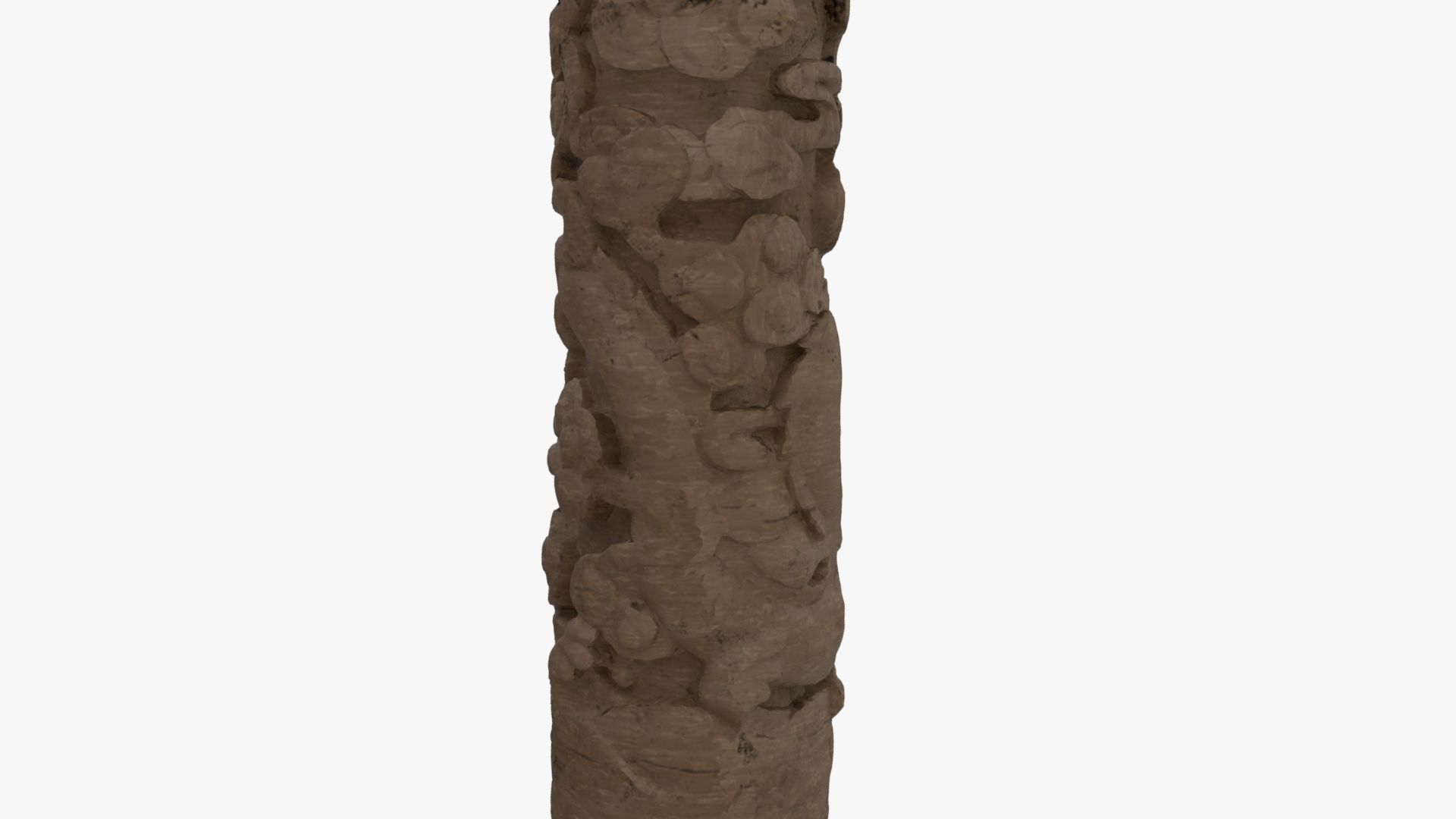 3D model 4K textures Dragon Pillar VR / AR / low-poly | CGTrader