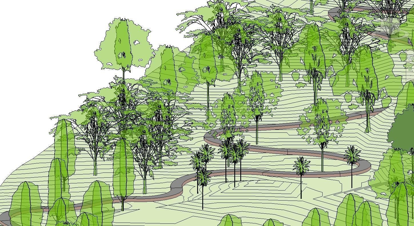 OPTIMIZED Fully-Customizable Revit 2022 Tree Family - SET3 3D model ...