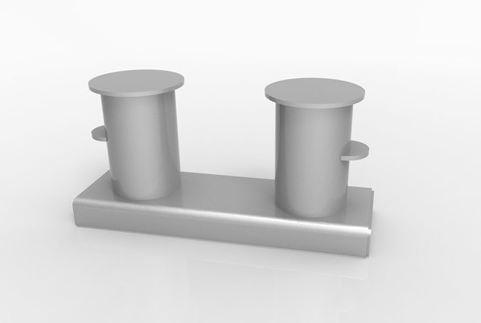 Ship Bollard 3D model | CGTrader
