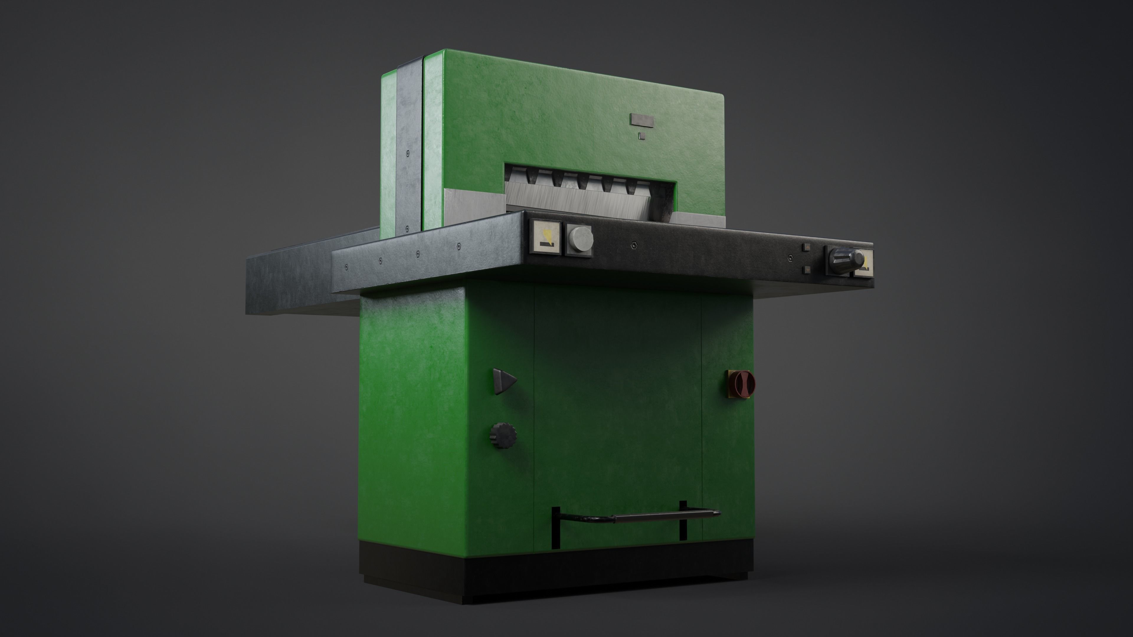 3D model Multicut machine that cuts paper VR / AR / low-poly | CGTrader