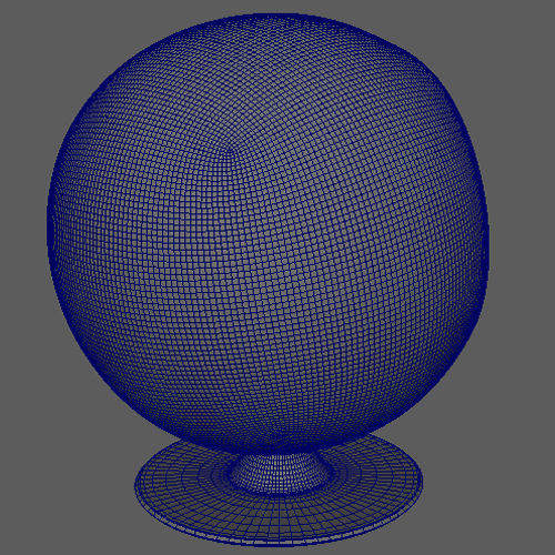Spherical plastic chair 3D model | CGTrader