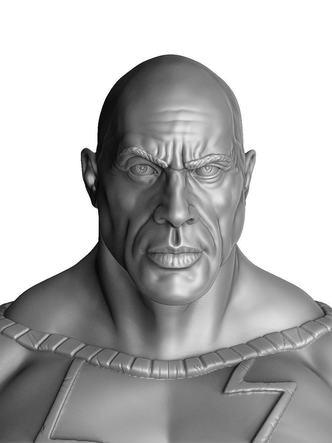BLACK ADAM FOR 3D PRINT STL 3D model 3D printable | CGTrader