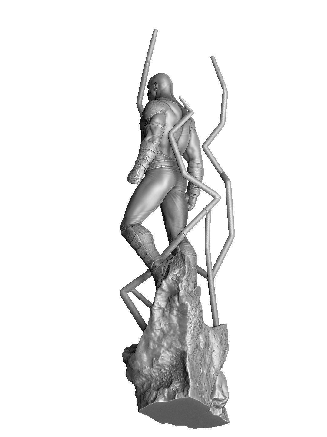 BLACK ADAM FOR 3D PRINT STL 3D model 3D printable | CGTrader