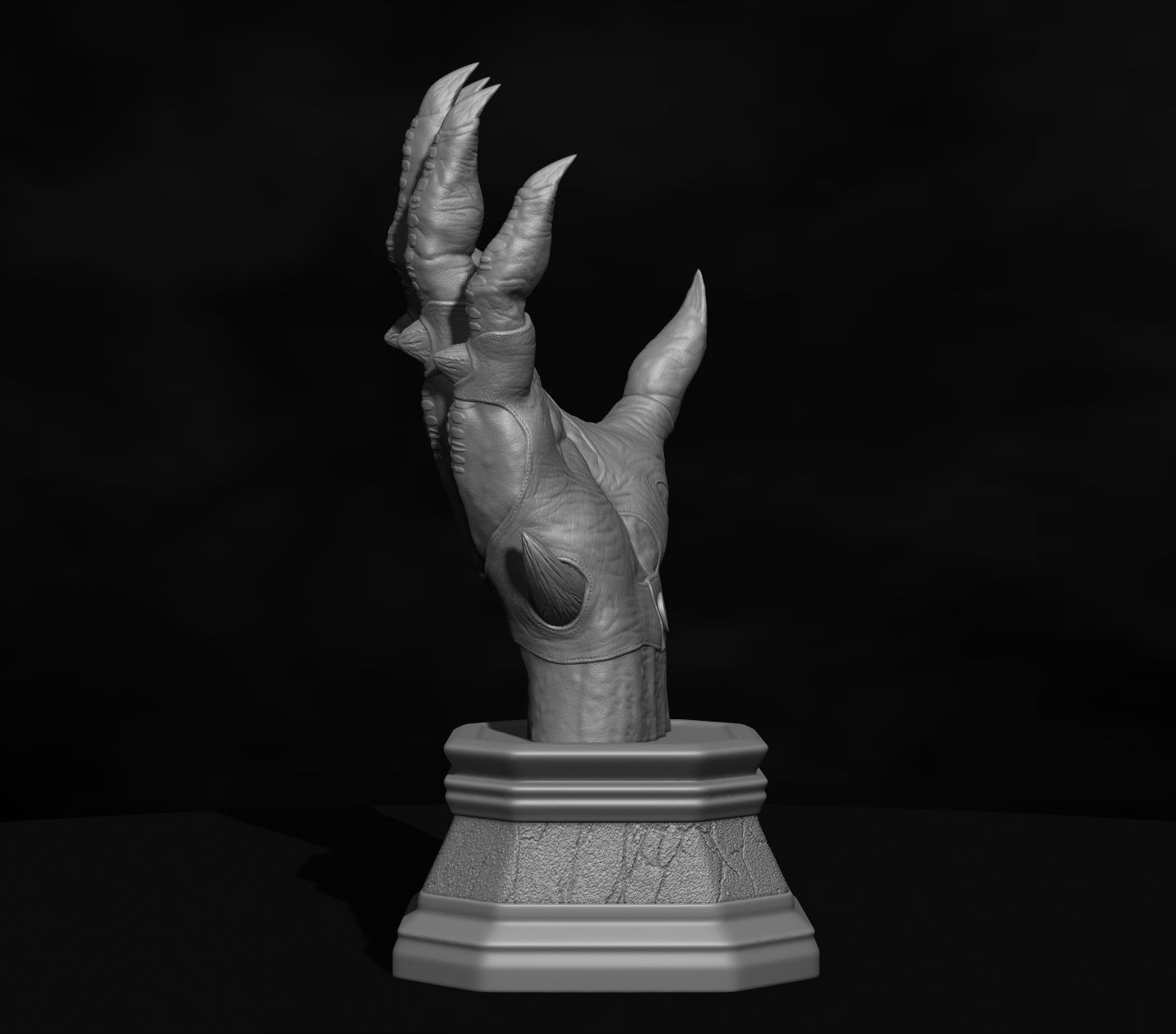 Predator 2 Smart Disc with Hand File STL OBJ for 3D Printing 3D model ...