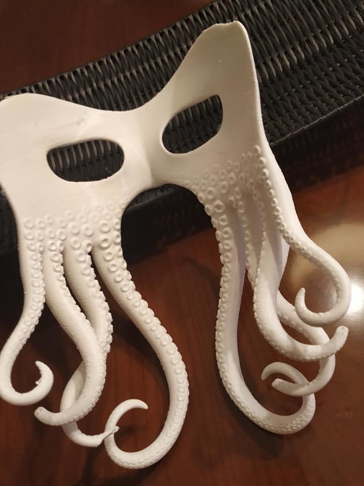 MASK CTHULHU LOVECRAFT COSTUME 3D model 3D printable | CGTrader
