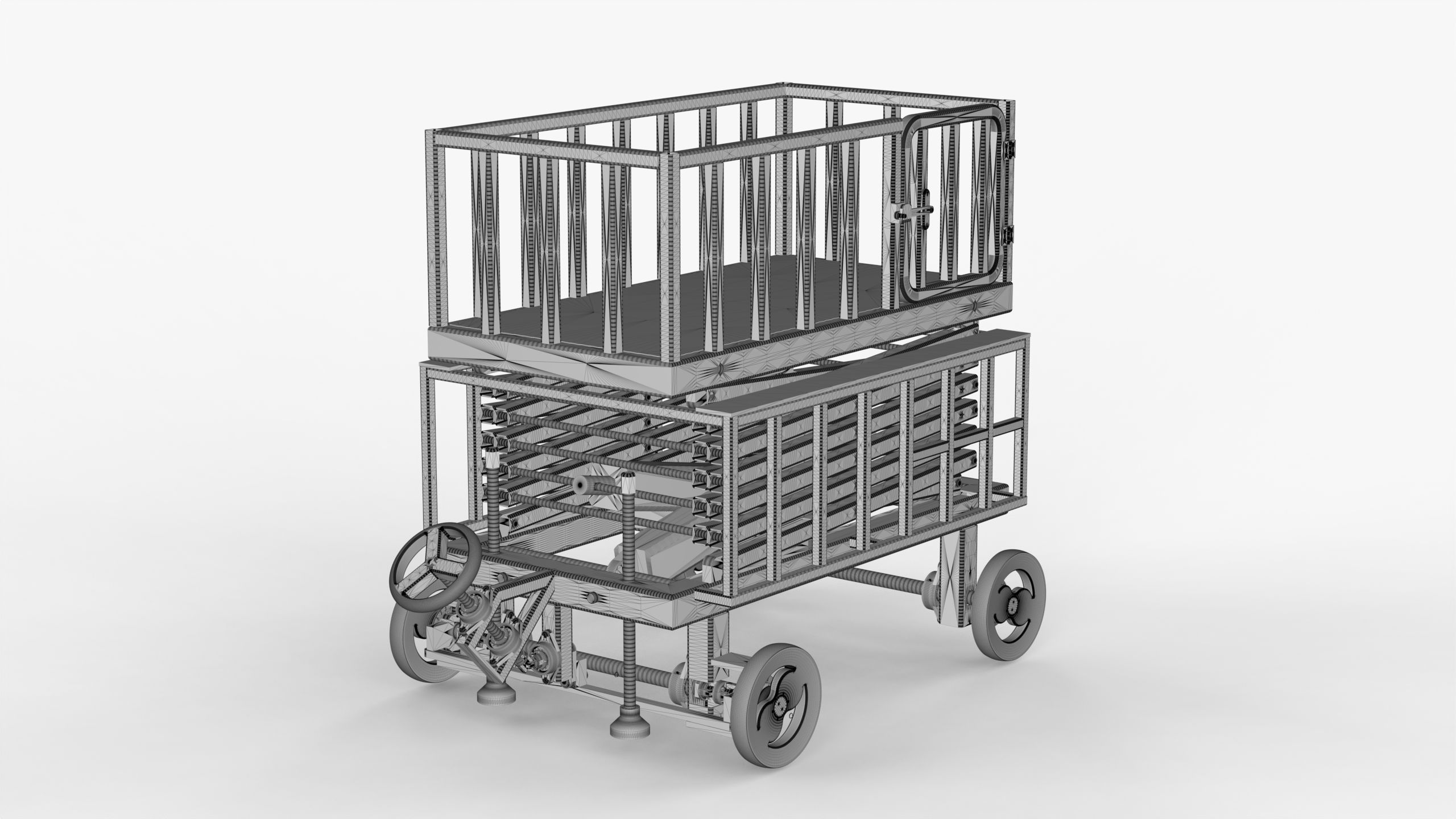 Platform Lift Truck 3D model | CGTrader