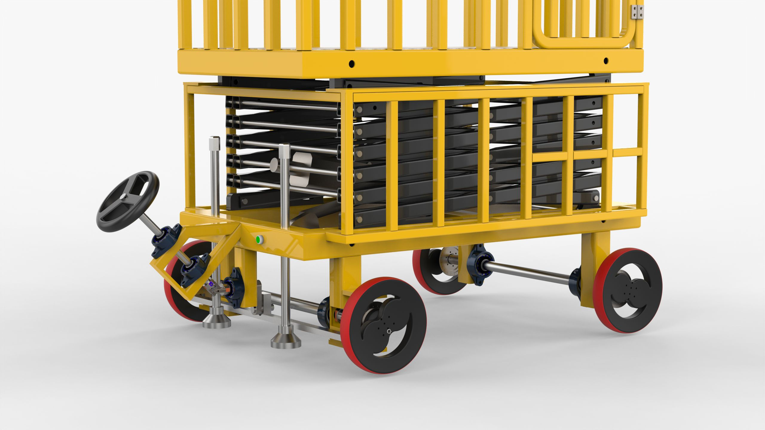 Platform Lift Truck 3D model | CGTrader