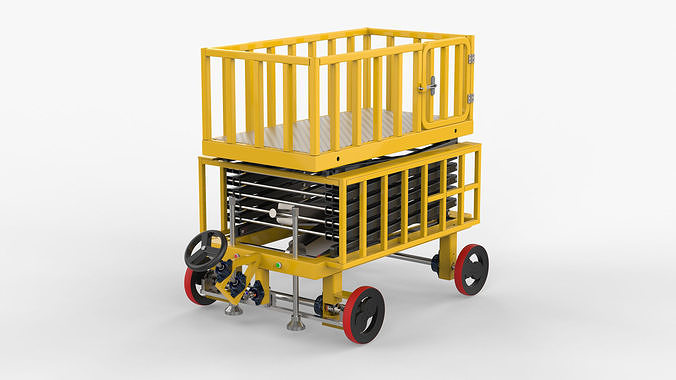 Platform Lift Truck 3D model | CGTrader