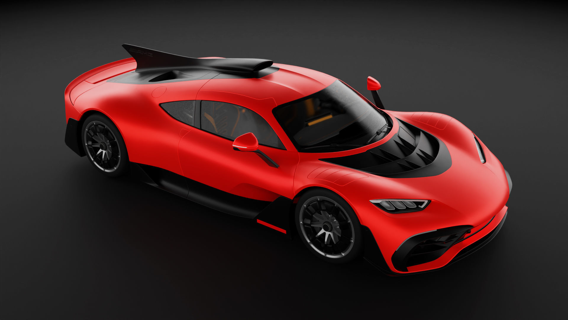 Mercedes AMG Project 1 3D model | CGTrader