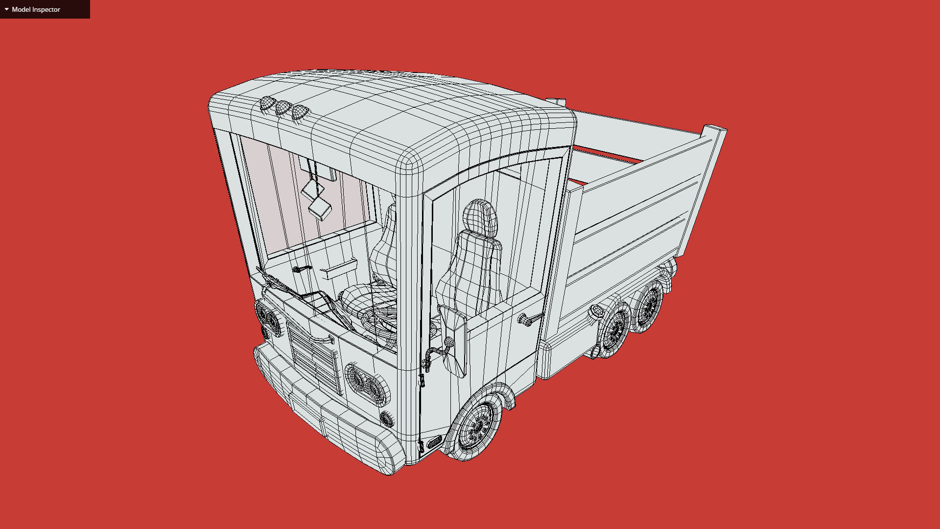 3D model Stylized Trunk Truck VR / AR / low-poly | CGTrader