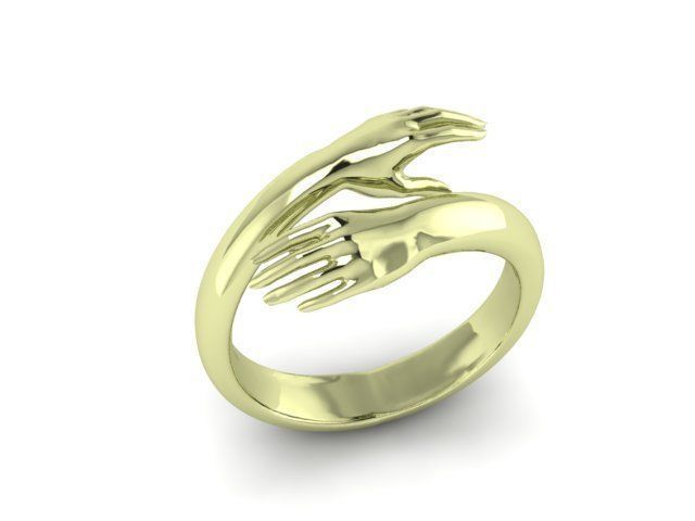 Hand Rings 3D model 3D printable | CGTrader