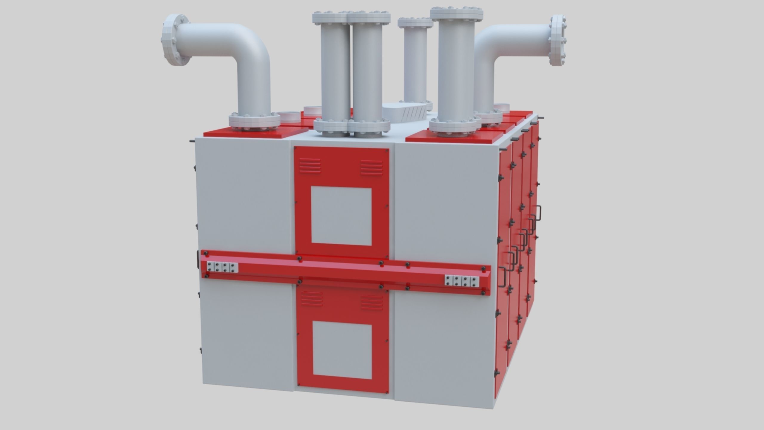 3D model Plansifter Plansichter Grain Wheat Flour Milling Machine VR ...
