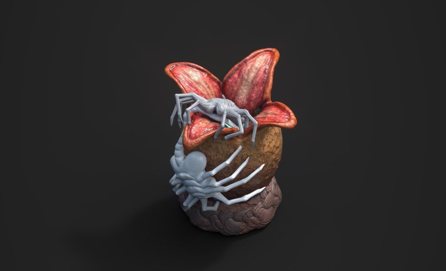 Ovomorph venus flytrap 3D model | CGTrader