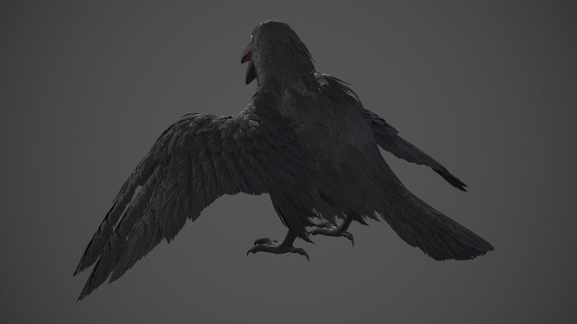 3D model Raven VR / AR / low-poly | CGTrader