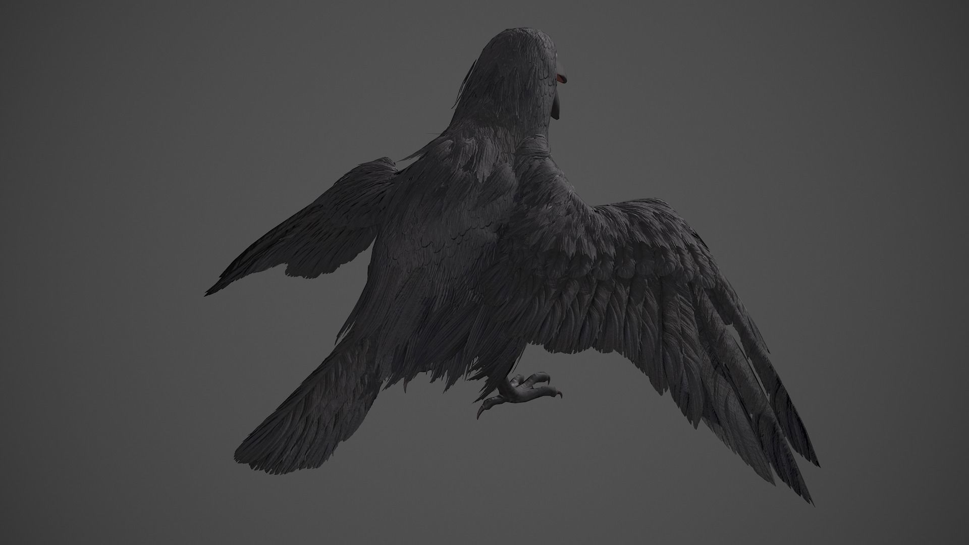 3D model Raven VR / AR / low-poly | CGTrader
