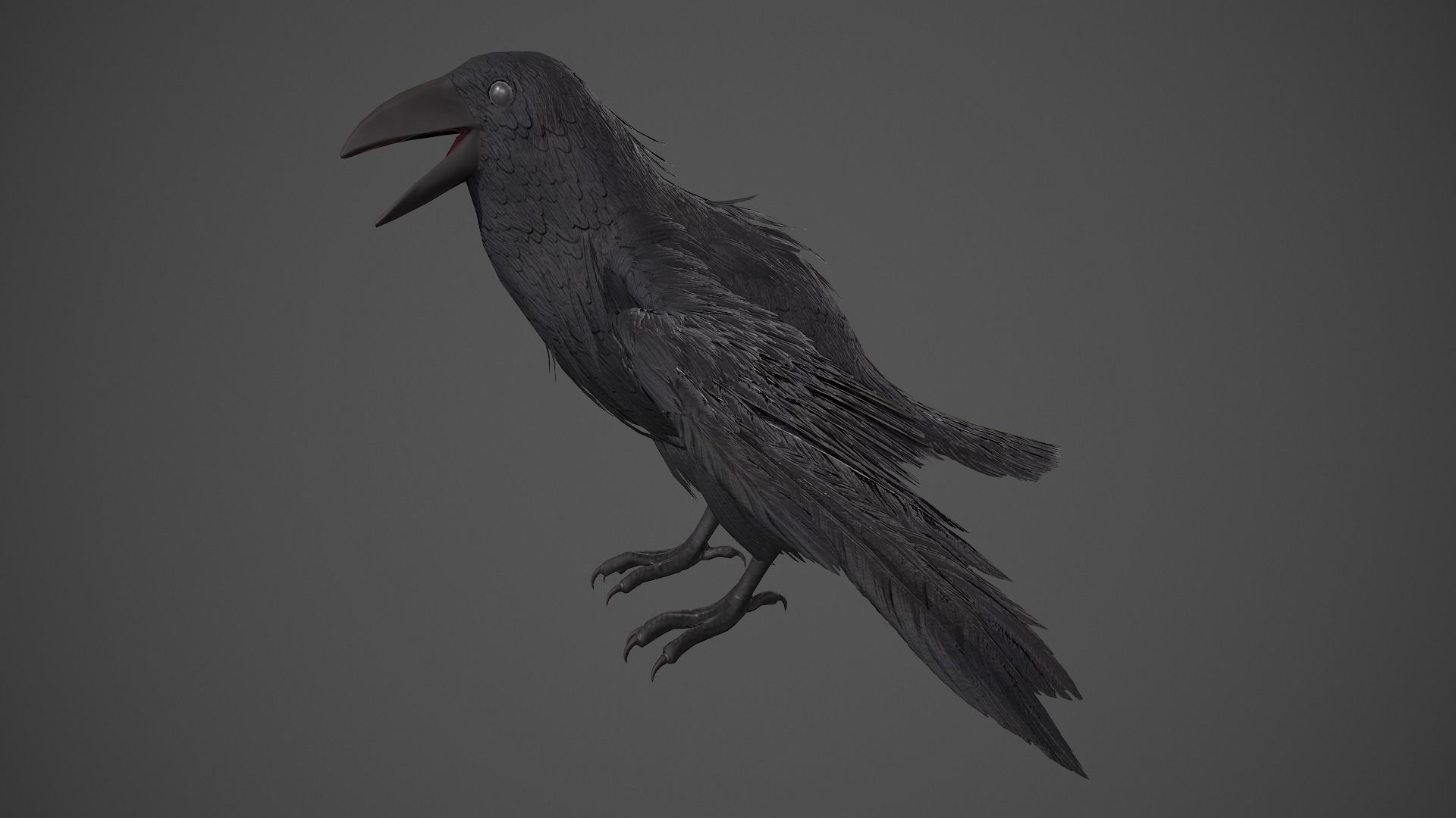 3D model Raven VR / AR / low-poly | CGTrader