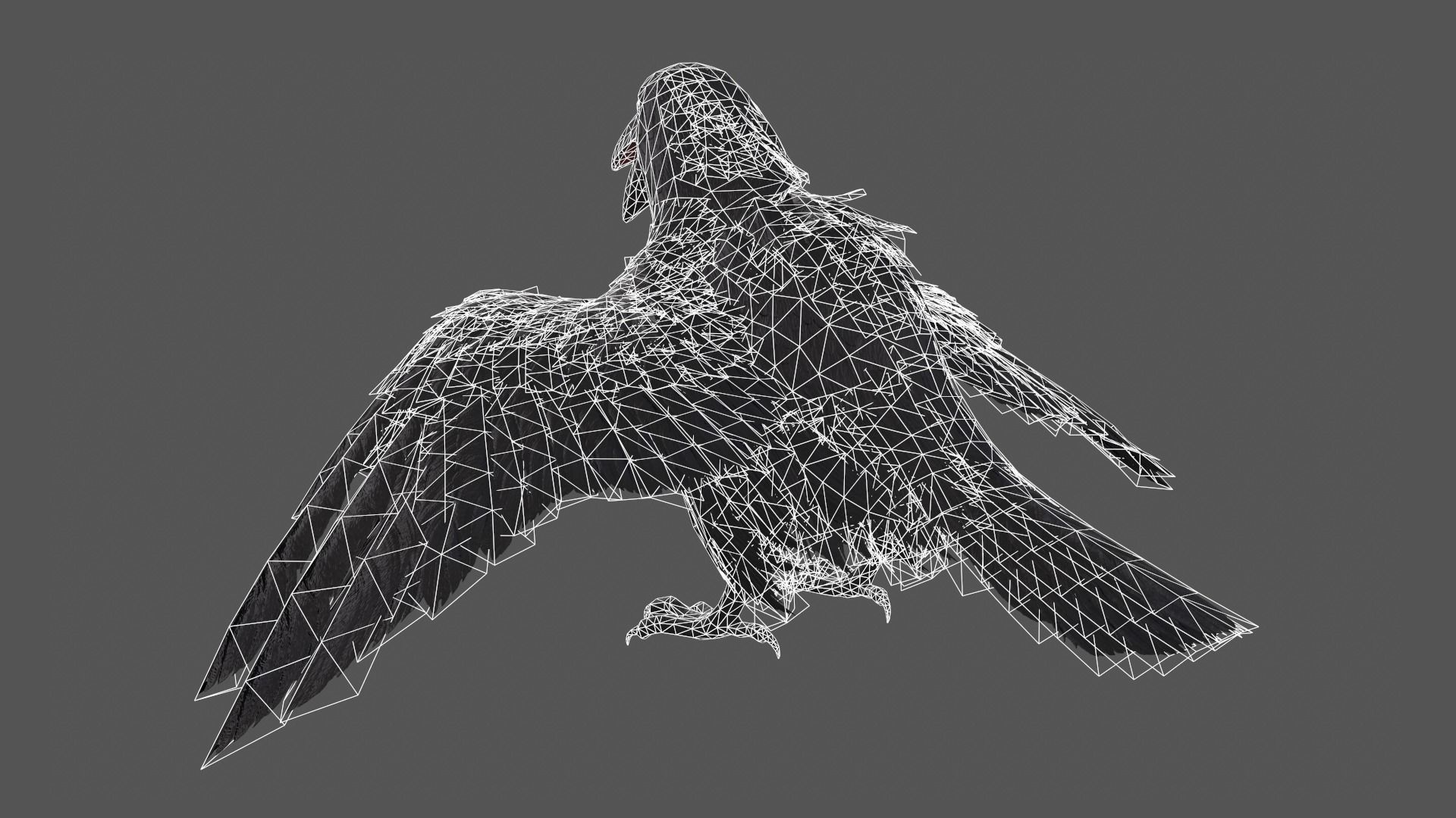 3D model Raven VR / AR / low-poly | CGTrader