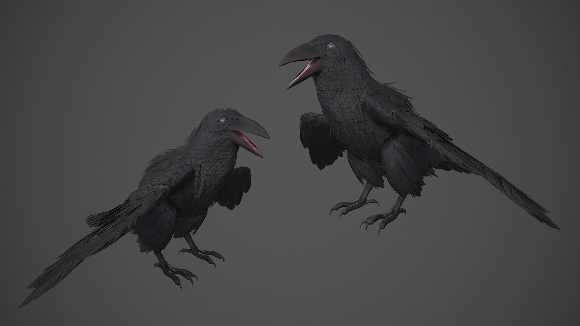 3D model Raven VR / AR / low-poly | CGTrader