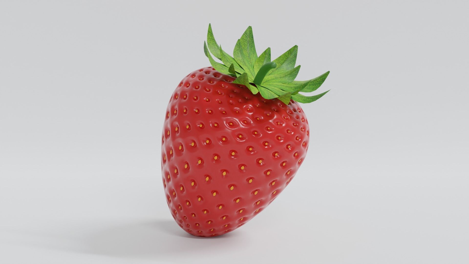 Strawberry free 3D model | CGTrader