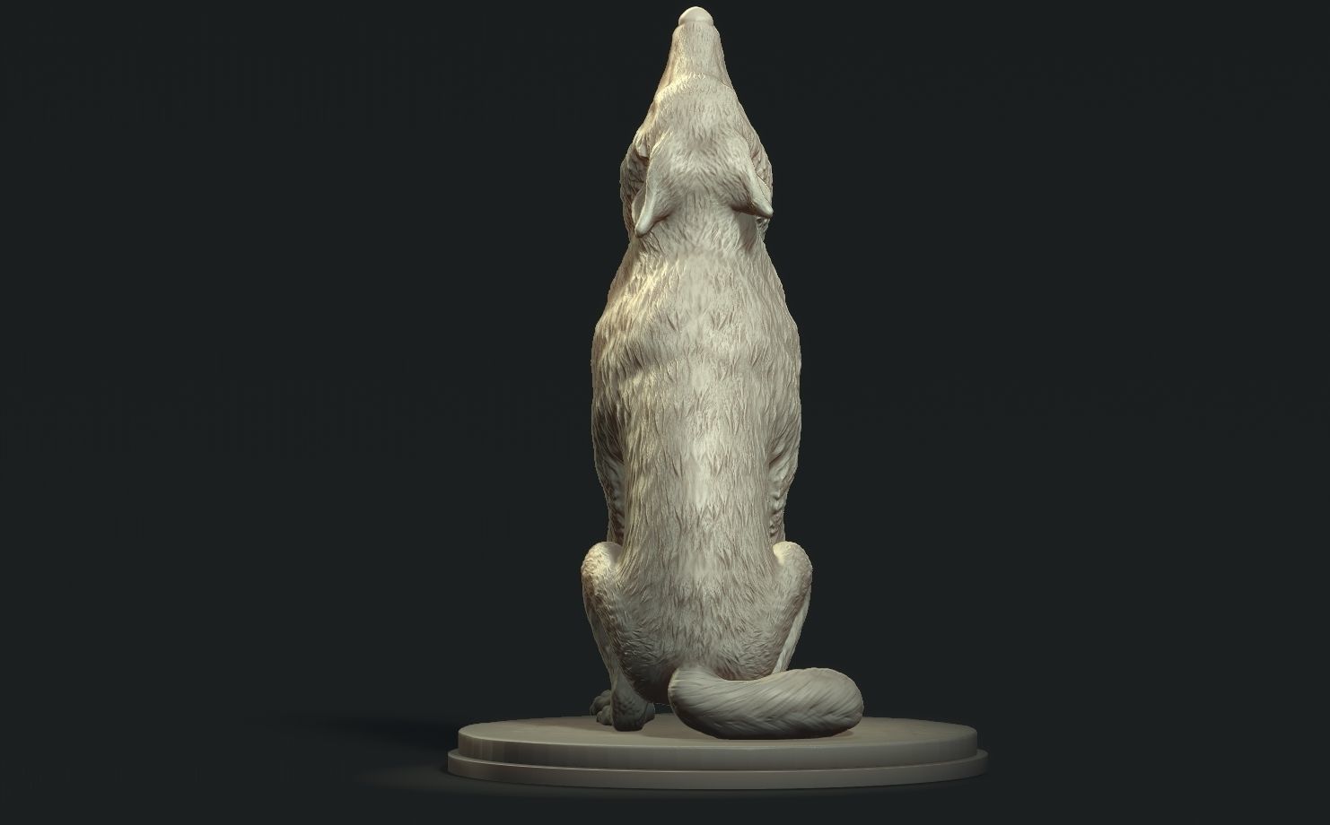 alpha wolf 3D model | CGTrader