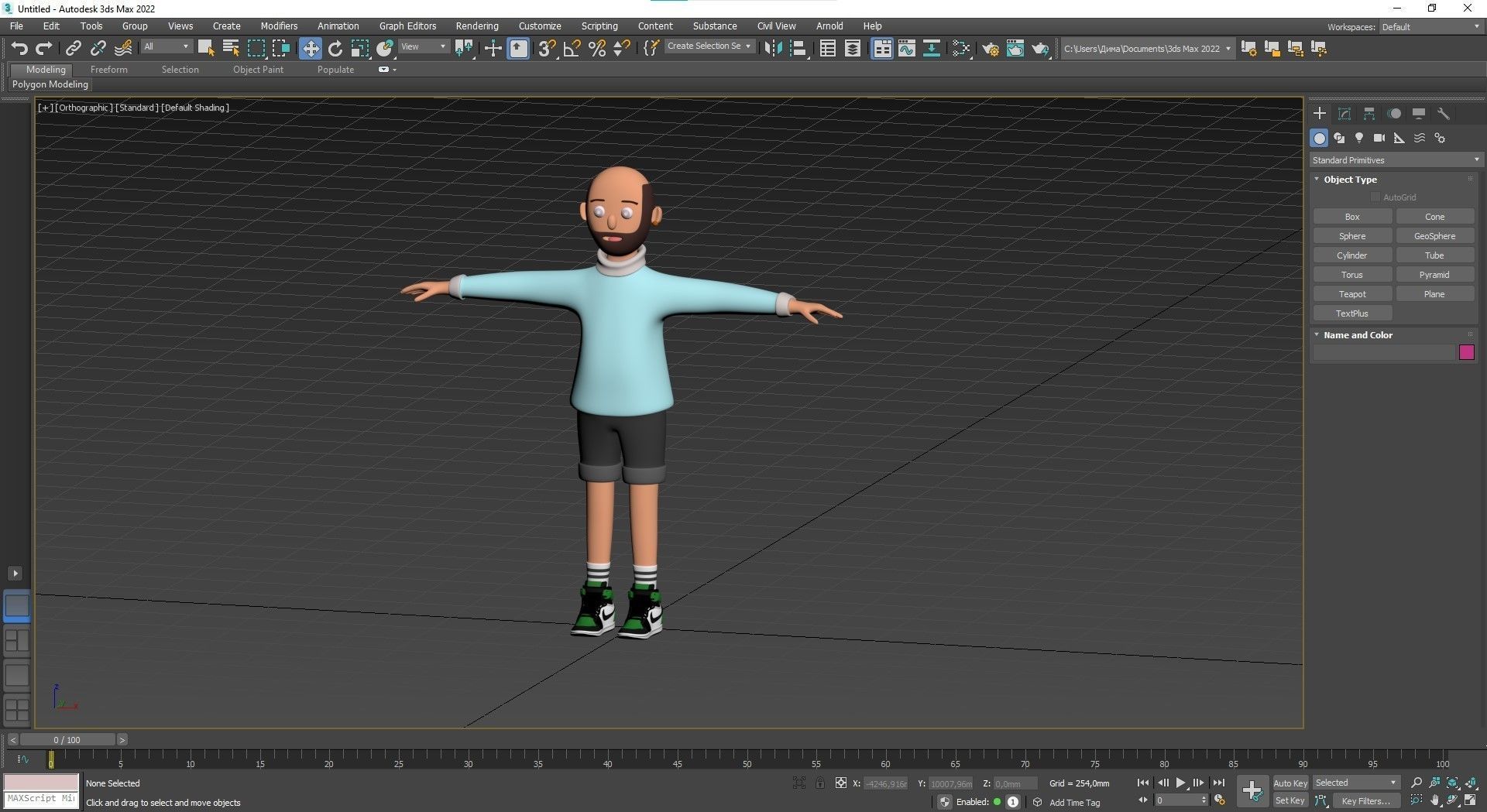 3D model Cartoon characters 2 01 pack 3d model VR / AR / low-poly ...