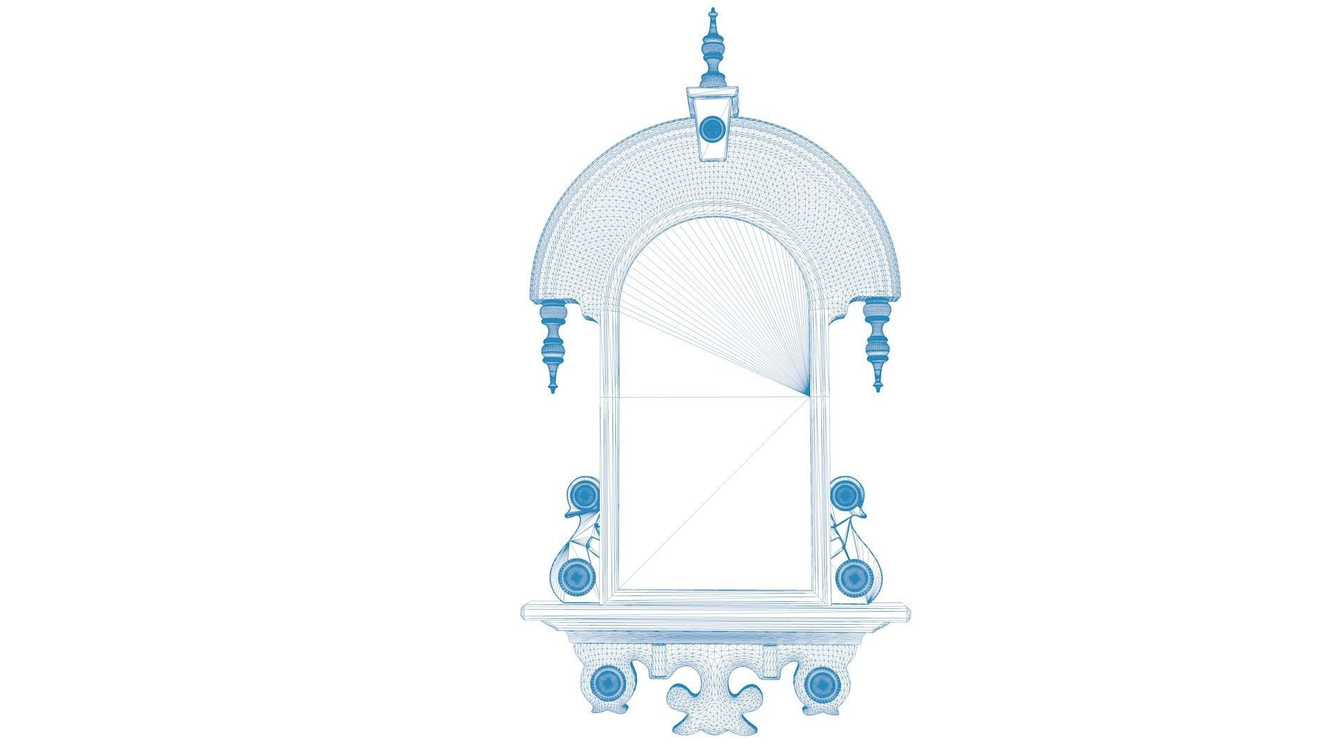 Fancy Pendulum Wall Clock 3D model | CGTrader