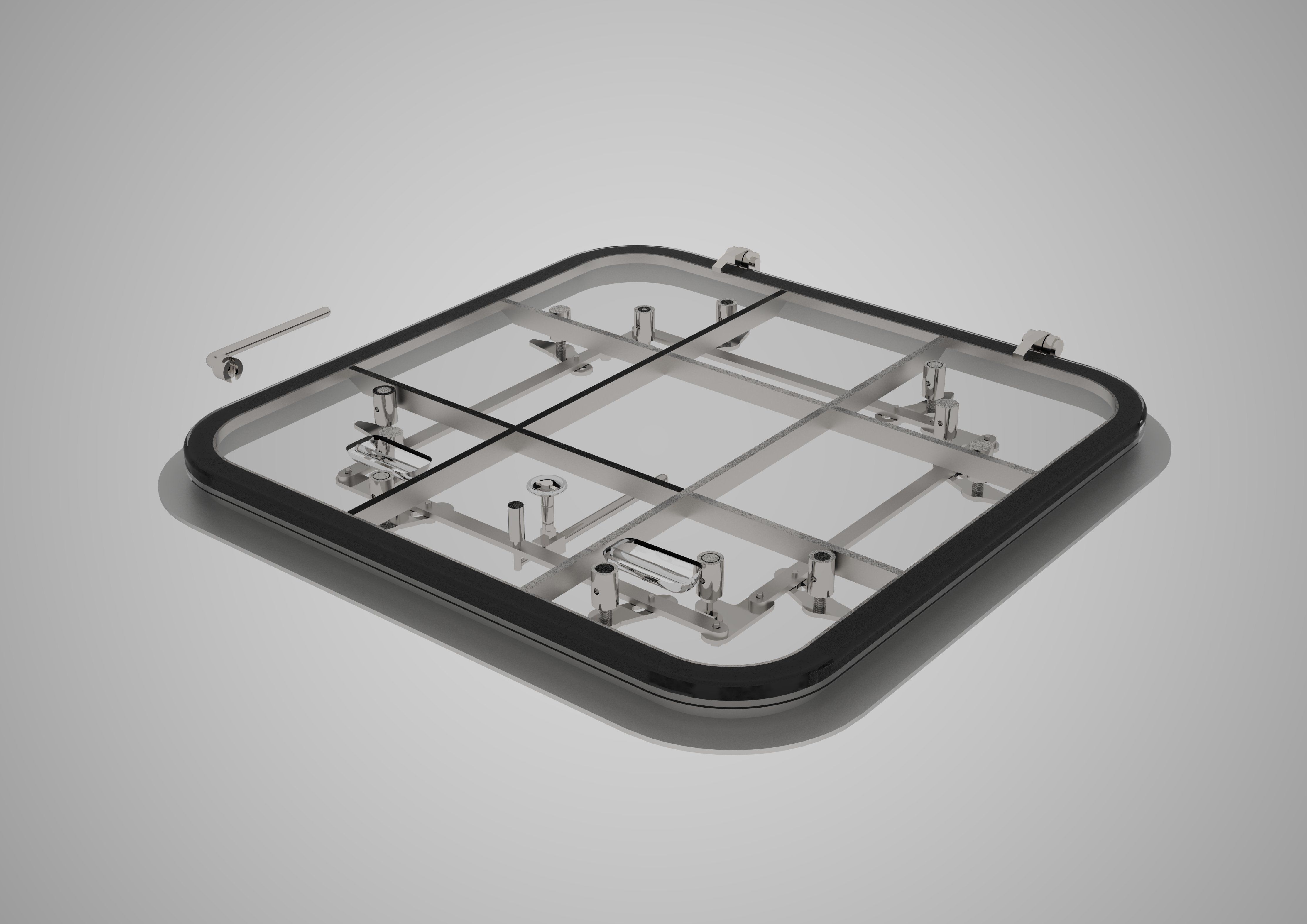 Watertight Ship Hatch 3D model | CGTrader