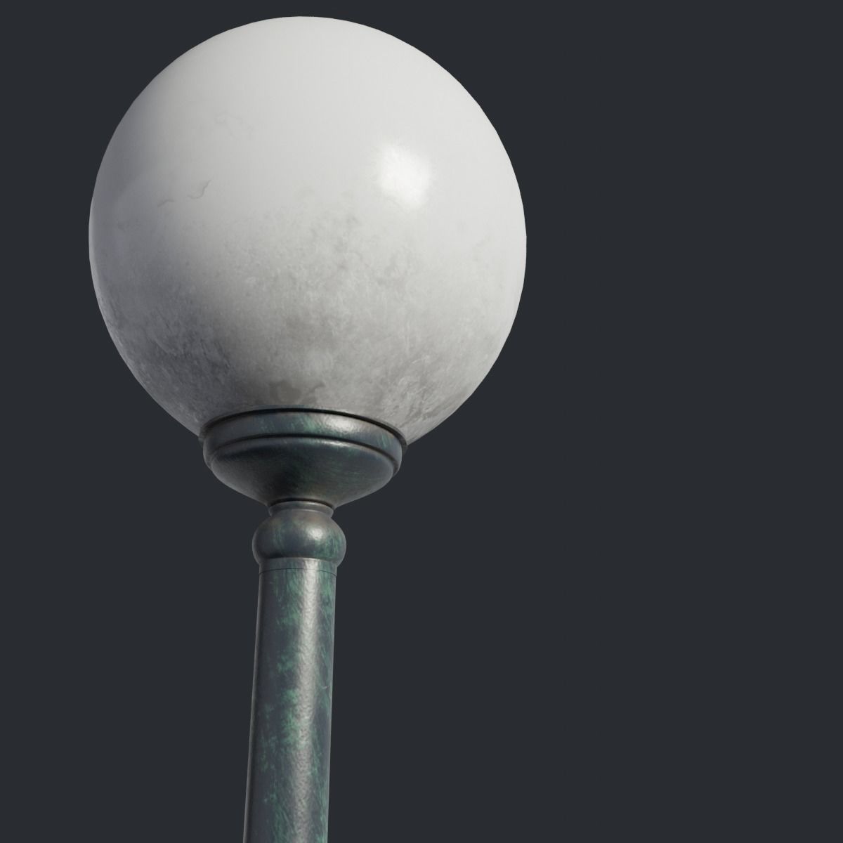 Set of Spherical Street Lamps 3D model | CGTrader