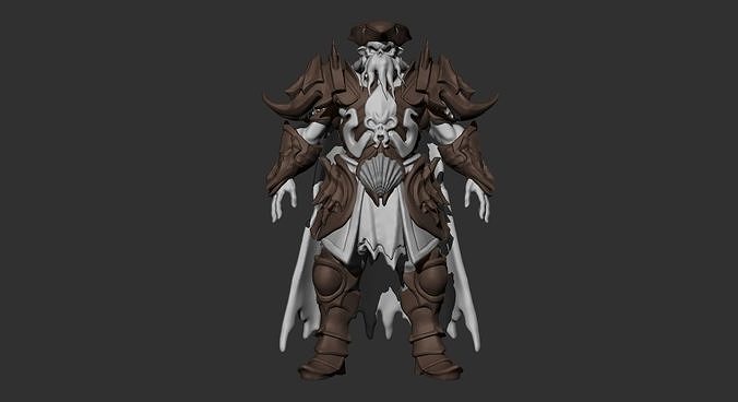 Nautilus knight in armor 3D model | CGTrader