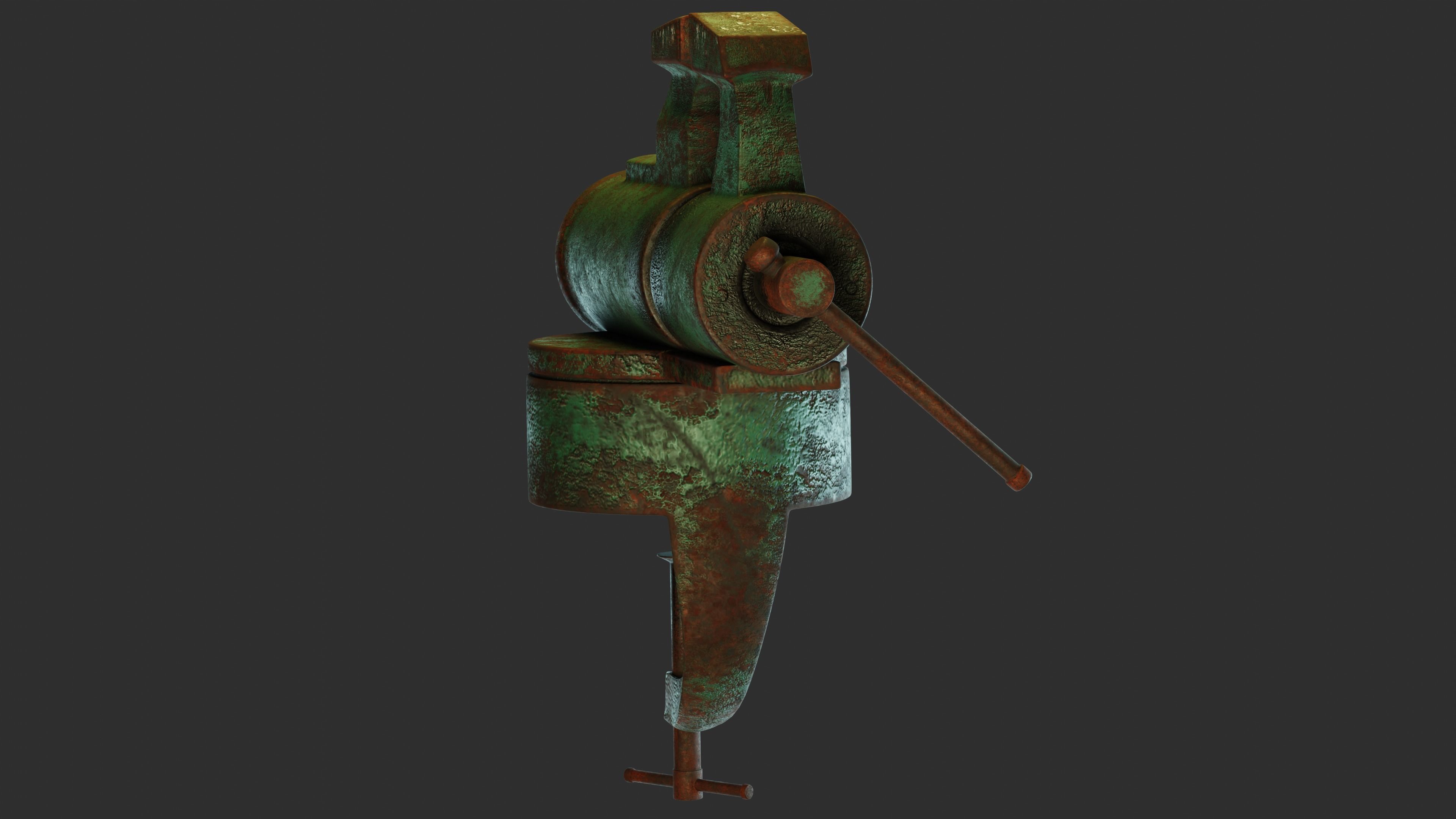 Old Soviet Tools 3D model | CGTrader