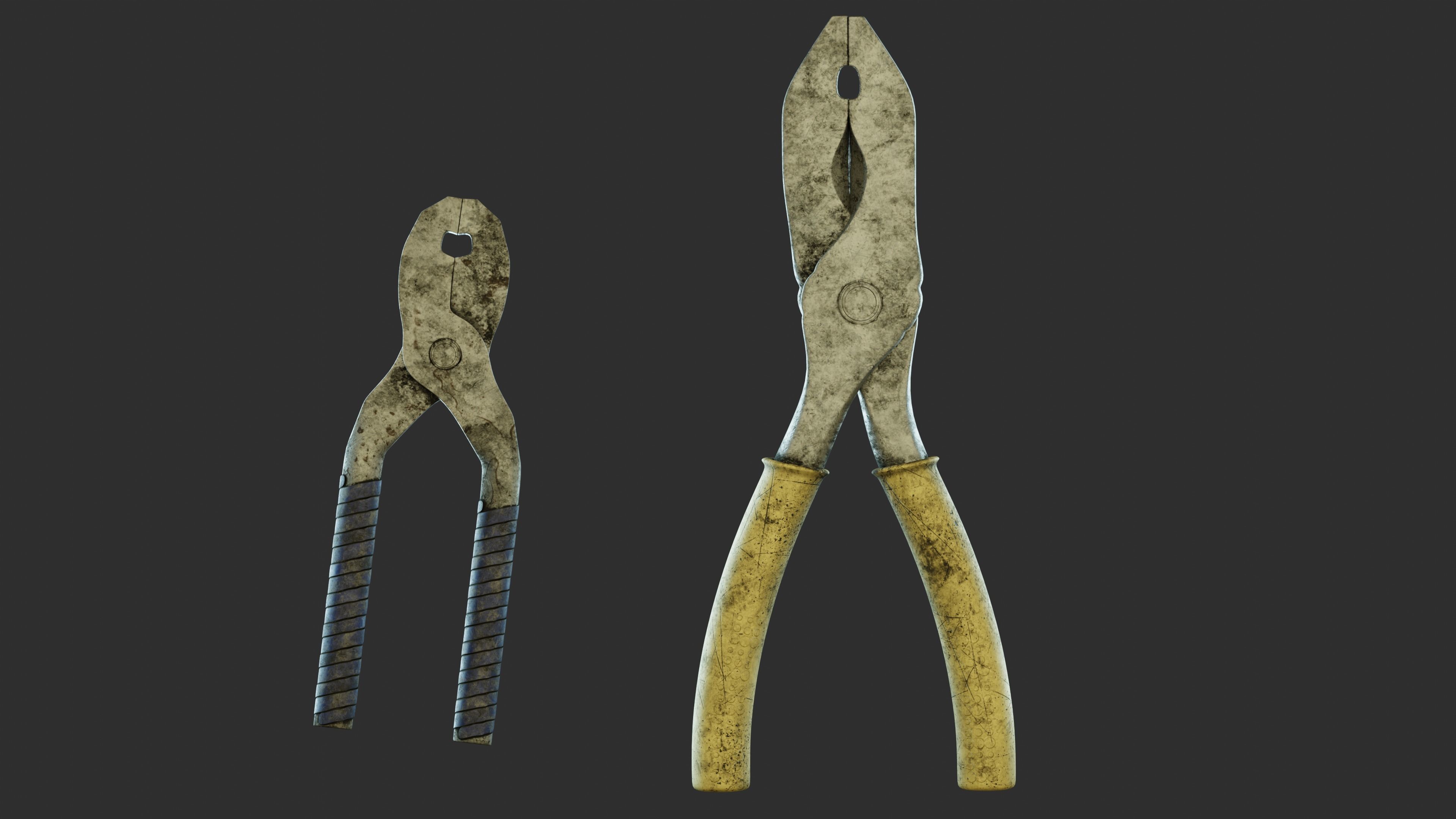 Old Soviet Tools 3D model | CGTrader