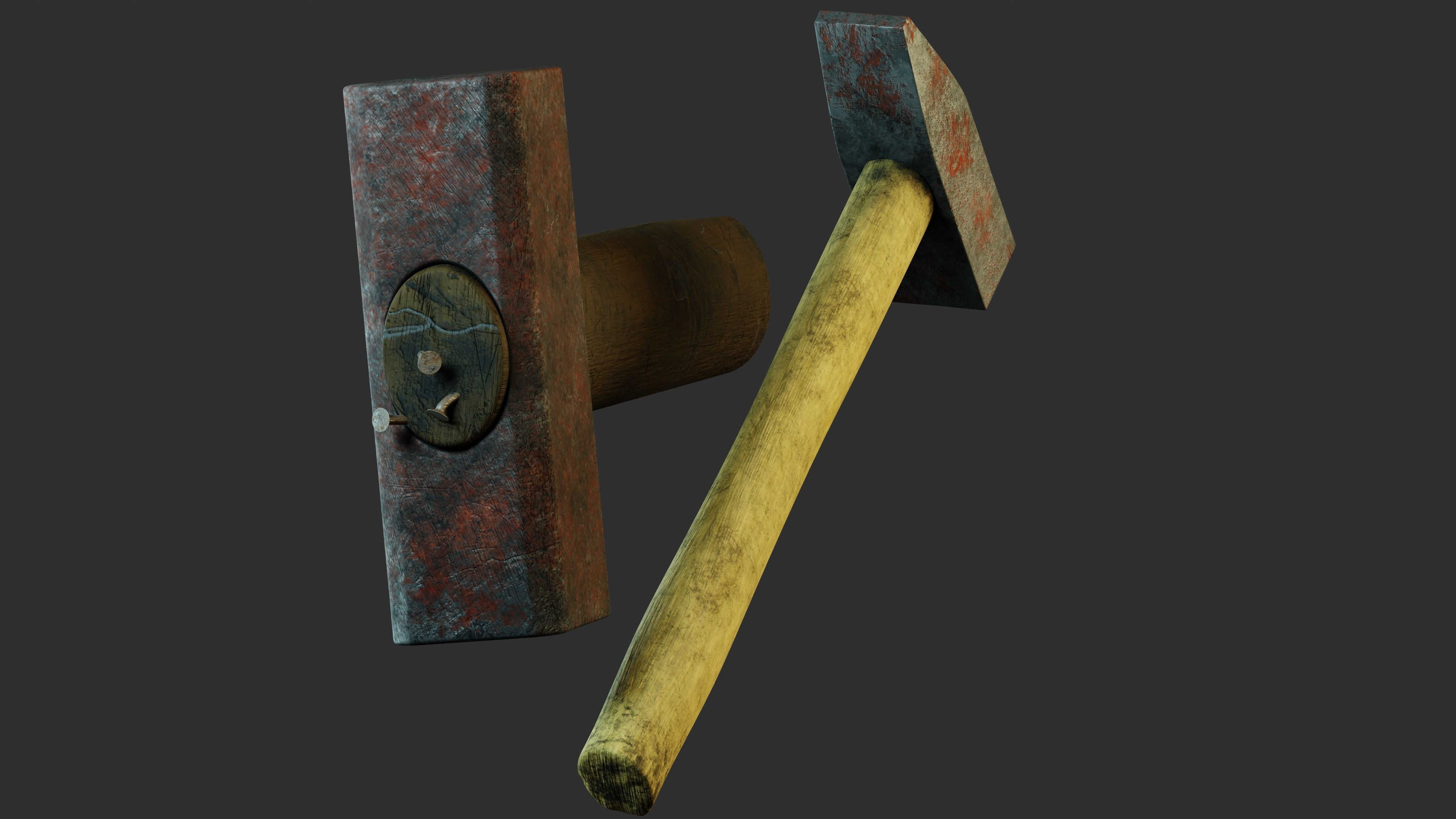 Old Soviet Tools 3D model | CGTrader