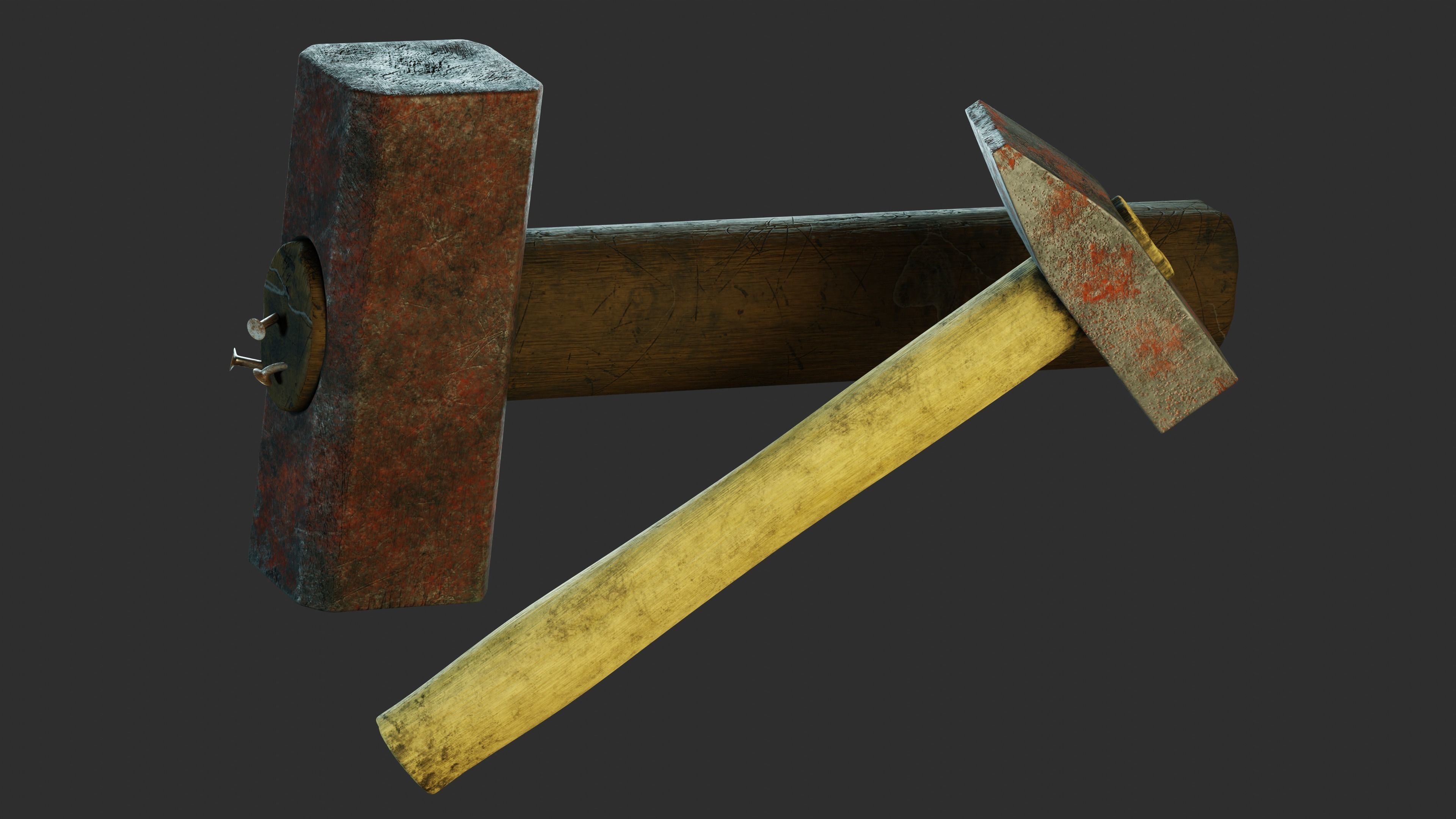 Old Soviet Tools 3D model | CGTrader