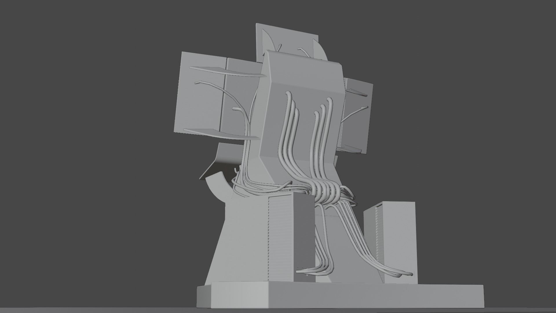 3D model Science Fiction Computer Console VR / AR / low-poly | CGTrader