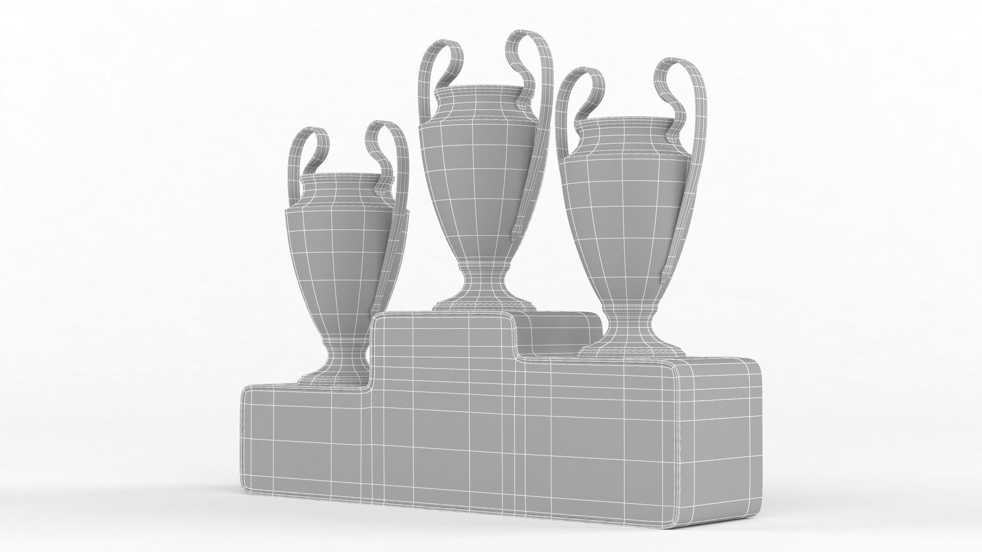 Cups Trophy 3D model | CGTrader
