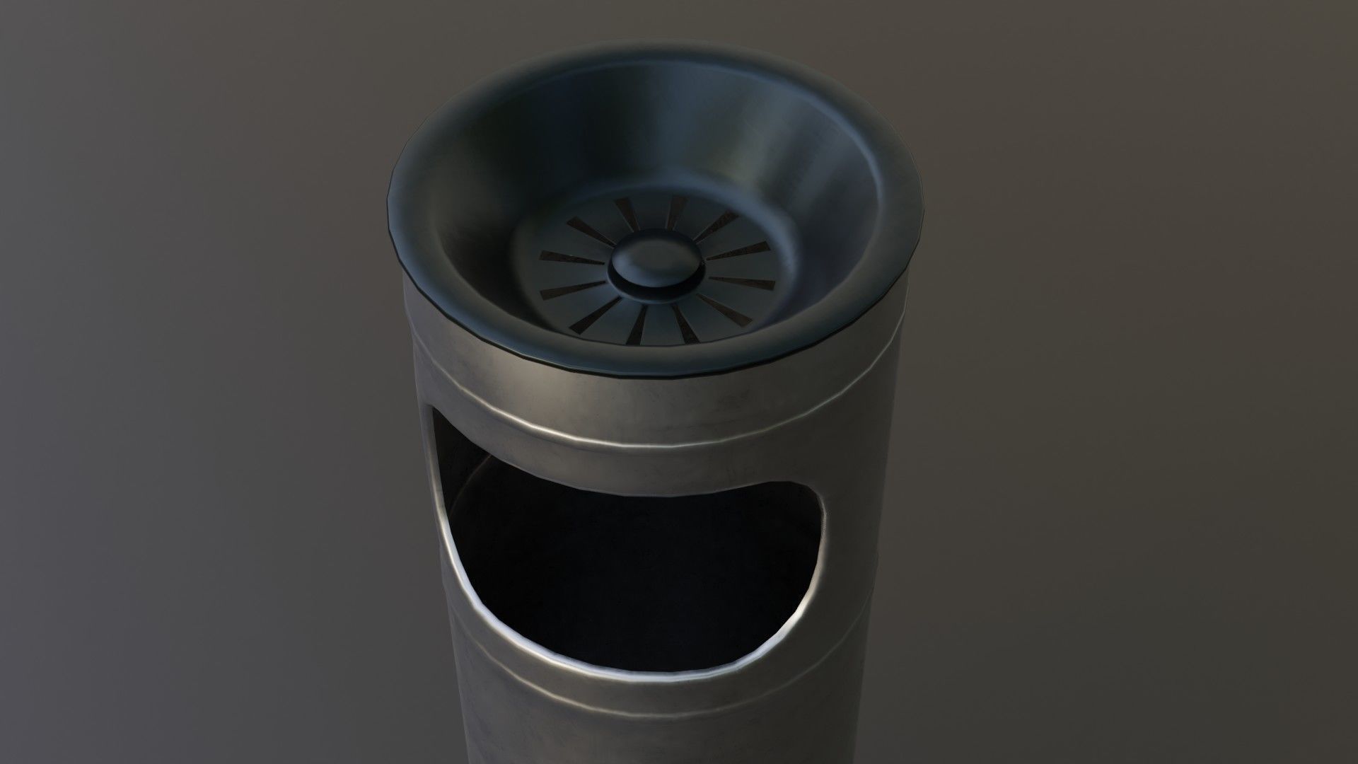 Street Ashtray 3D model | CGTrader
