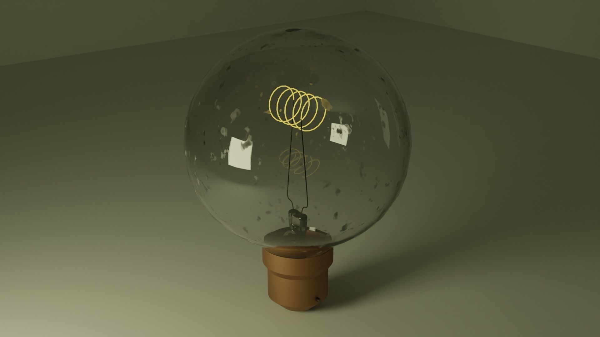 Edison Light Bulb High Poly free 3D model | CGTrader