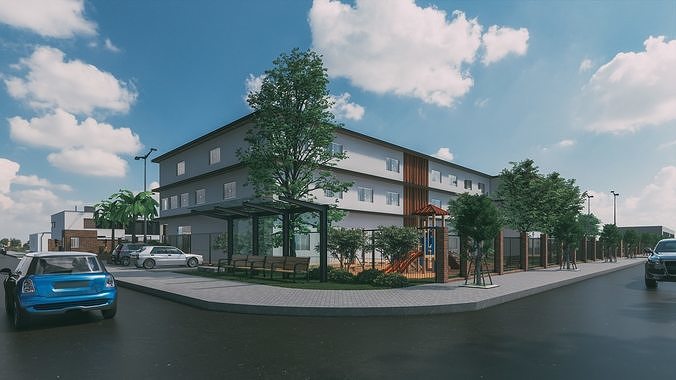 Nursing Home 3D model | CGTrader