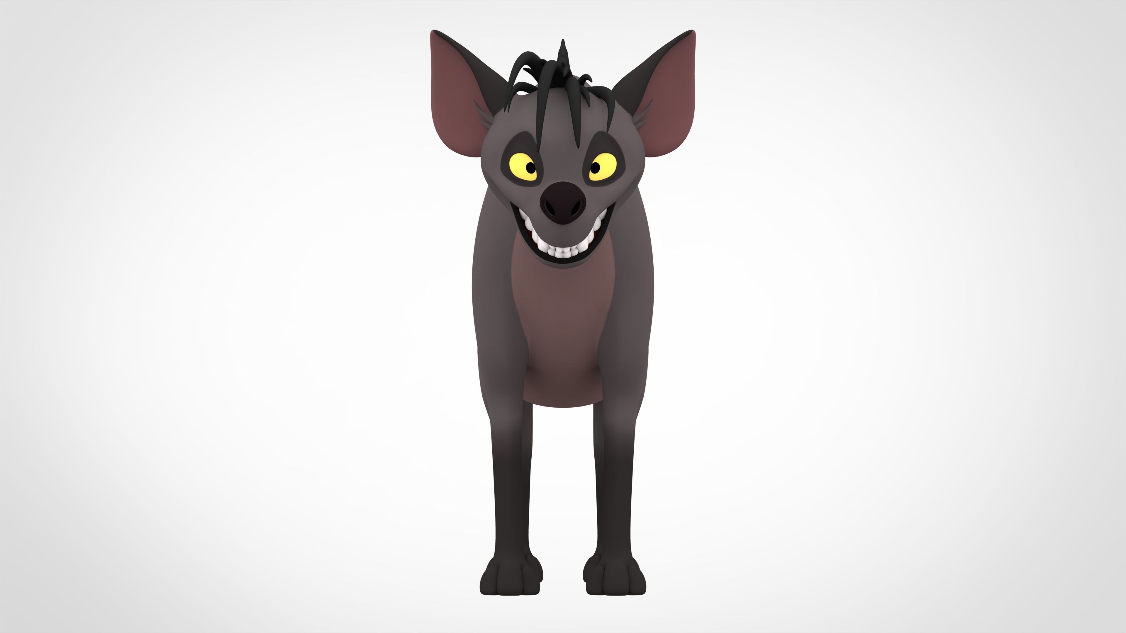 Shenzi cartoon hyena 3D model | CGTrader